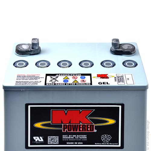 Batterie plomb etanche gel MK M22NF-SLDG 12V 50Ah M6-M - Batterie au ...