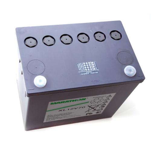 Batterie plomb AGM MARATHON XL12V70 12V 67Ah M6-F - Batterie au plomb ...