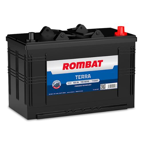 Batterie camion Rombat Terra T105DT 12V 105Ah 700A - Batterie de ...