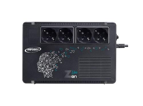 Onduleur Infosec ZEN LIVE 650 (650VA /390W) | AllBatteries