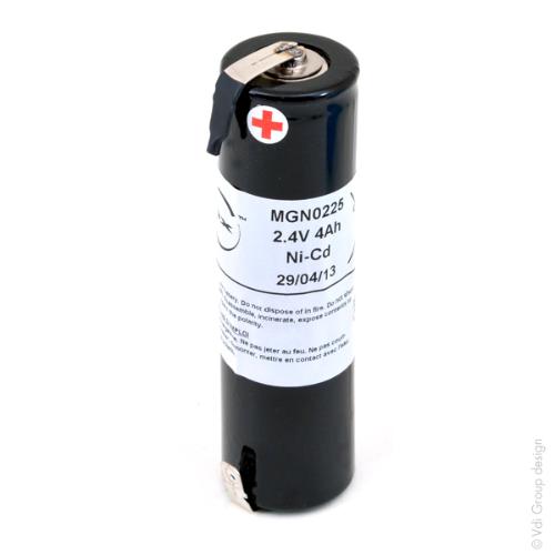 Batterie Nicd 2x D 2S1P SAFT ST4 2.4V 4.2Ah Fast - Batterie au nickel-cadmium | AllBatteries