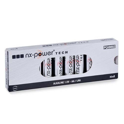 Pile alcaline LR6 - AA Nx-Power Tech 1.5V 3.4Ah - Batterie alcaline ...